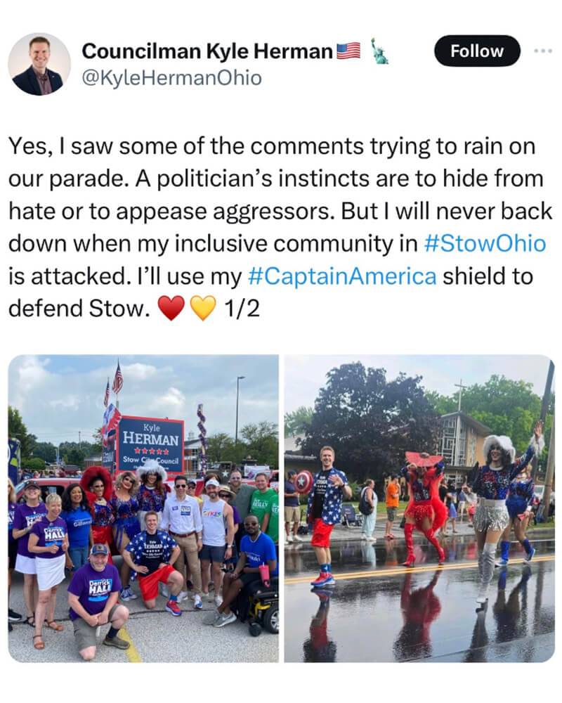 Meet Kyle Herman, City Council Member in Stow, Ohio