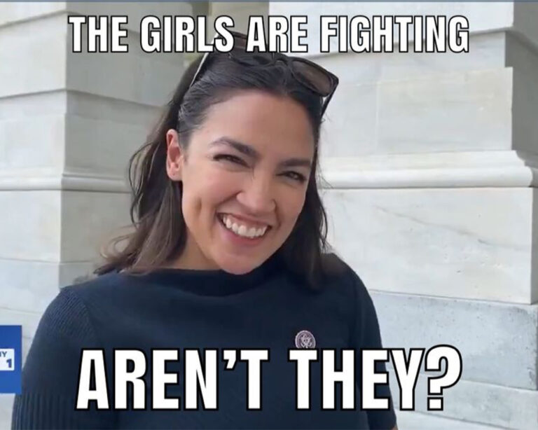AOC on Trump vs. Musk: Meme The Girls Are Fighting