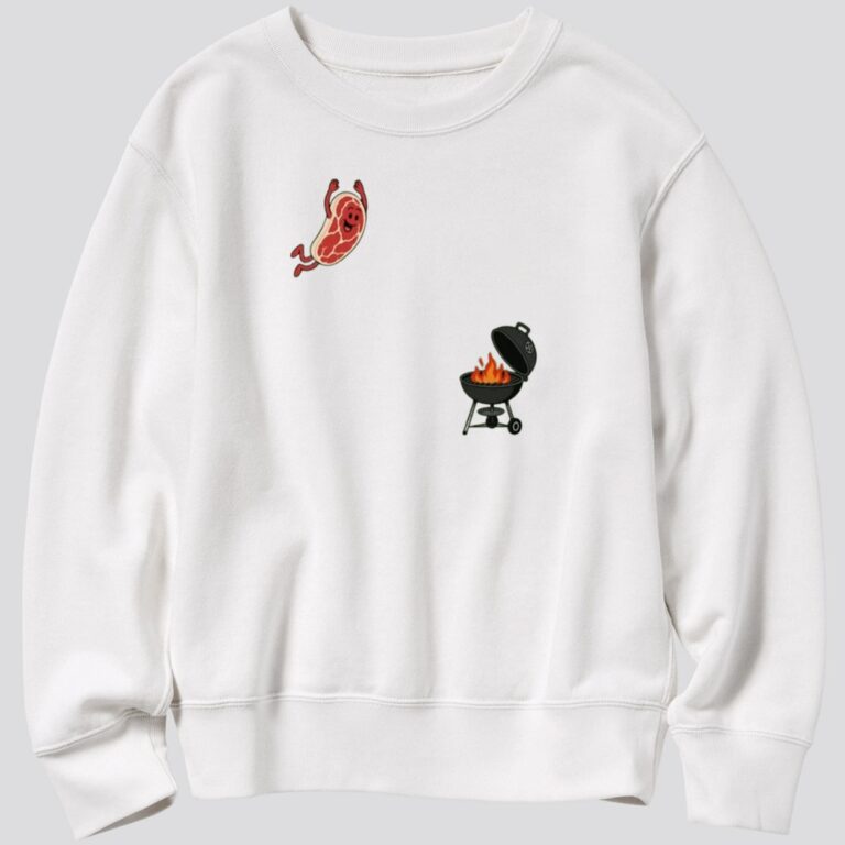 BBQ Jumping Steak Funny 2026 T-Shirt